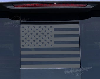 Fits 2006-2014 Honda Ridgeline Rear Middle Sliding Window American Flag ...