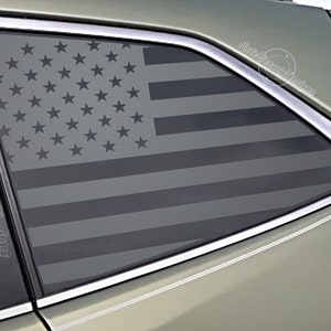 Fits 2019-2024 Subaru Forester Rear Side Window American Flag Decal ...