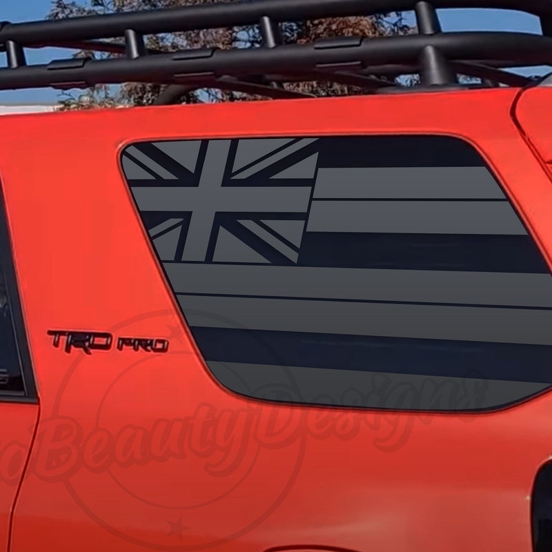 Hawaiian Flag Car Decal - Etsy
