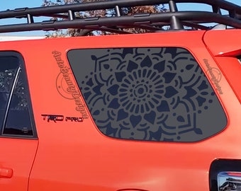 Fits 2010-2024 Toyota 4runner Rear Side Windows Mandala Moon Trees ...