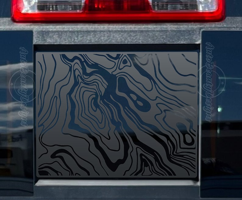 Fits 2015-2025 Chevy Colorado Rear Middle Sliding Window Topographic ...