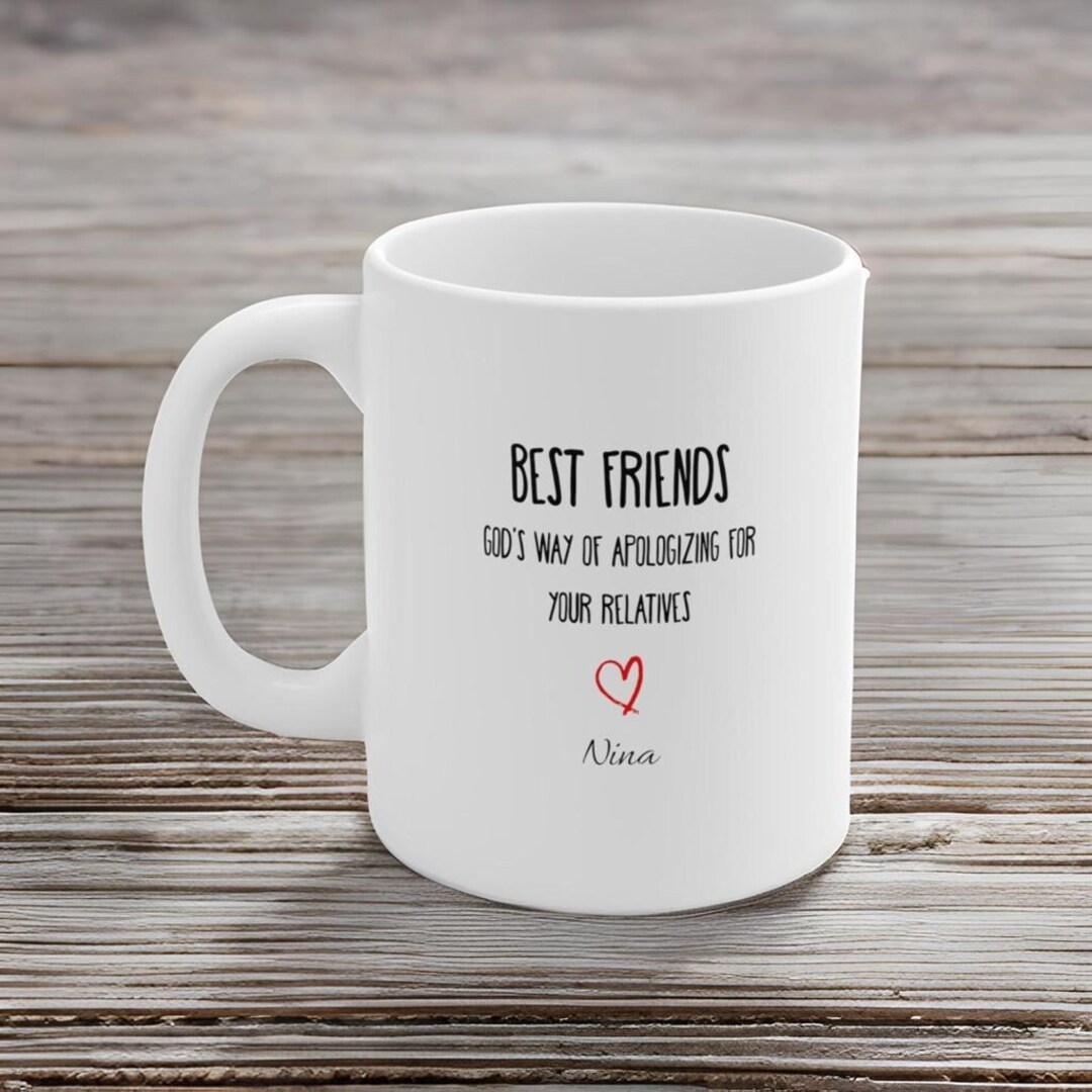Best Friends Coffee Mug, Best Friends Gift, Friendship Mug. - Etsy
