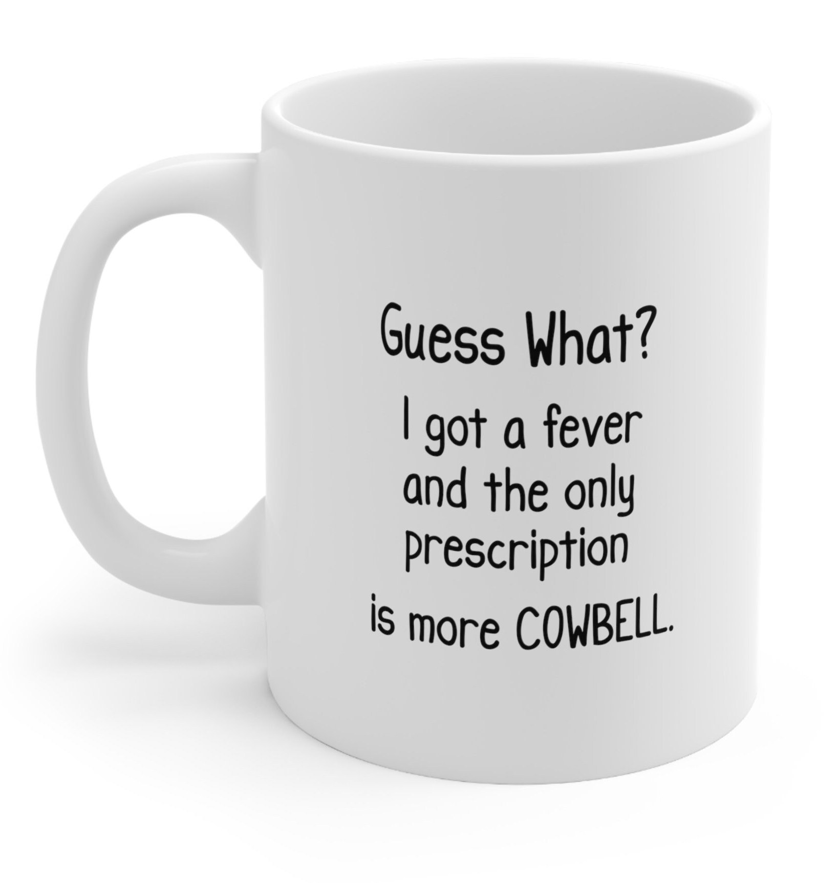 More Cowbell Coffee Mug: Funny Office Quote Gift - Etsy