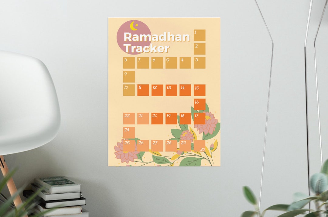 Fun Ramadan Tracker Planner | Kids Islamic Printable | Ramadan Gift ...