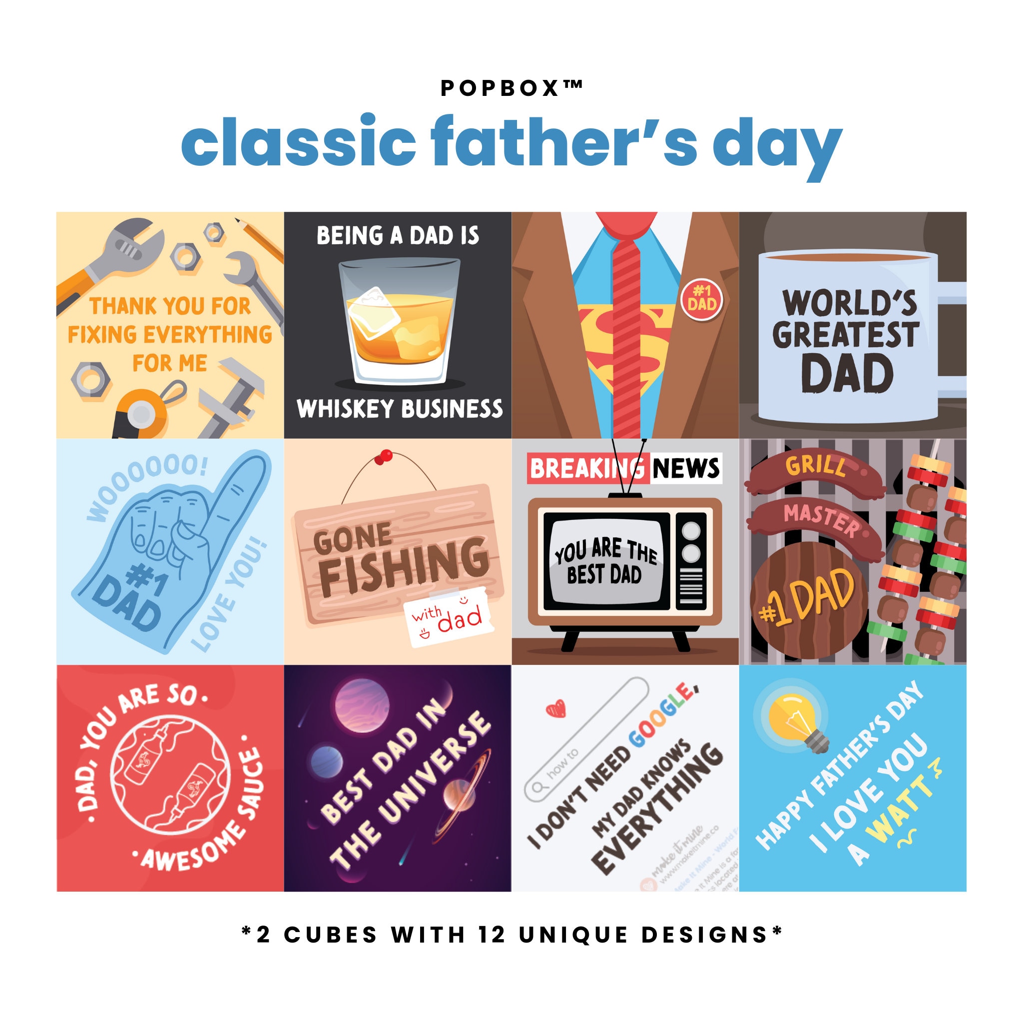 Father's Day Gift Box Popbox™ Dad Snack Box Gifts for Men - Etsy