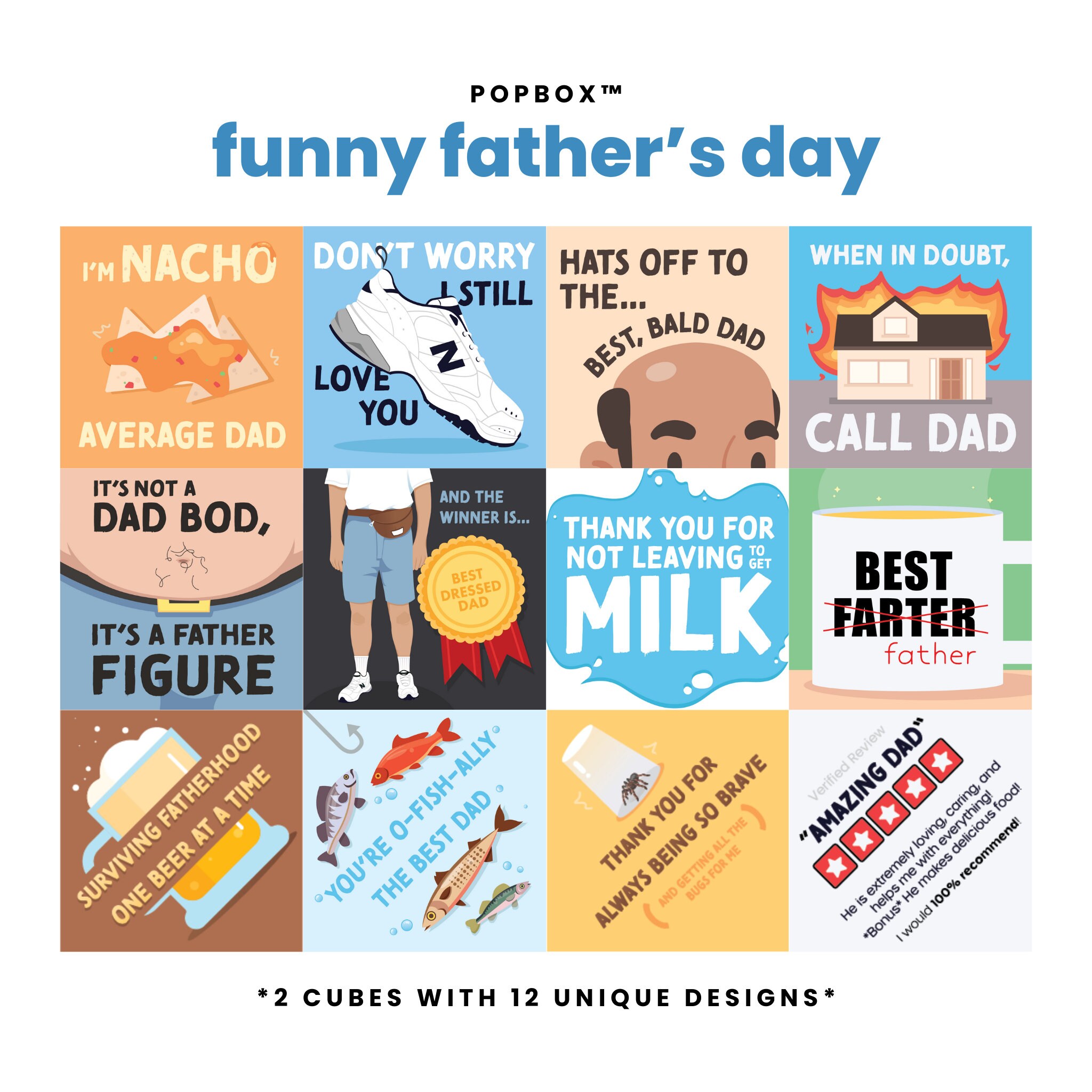 Father's Day Gift Box Popbox™ Dad Snack Box Gifts for Men - Etsy