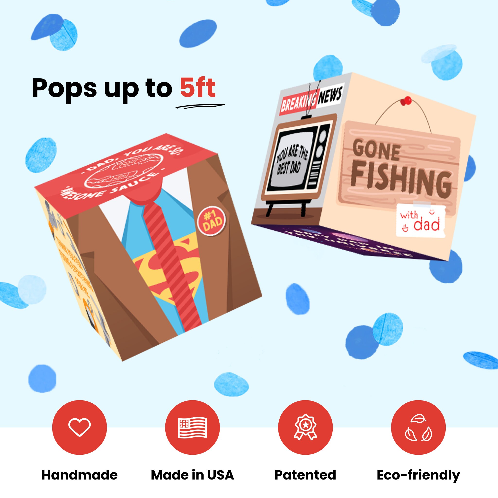 Father's Day Gift Box Popbox™ Dad Snack Box Gifts for Men - Etsy