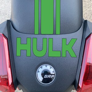 Racing Stripes Ryker Motorcycle Custom Vinyl Decal Personalize Your ...