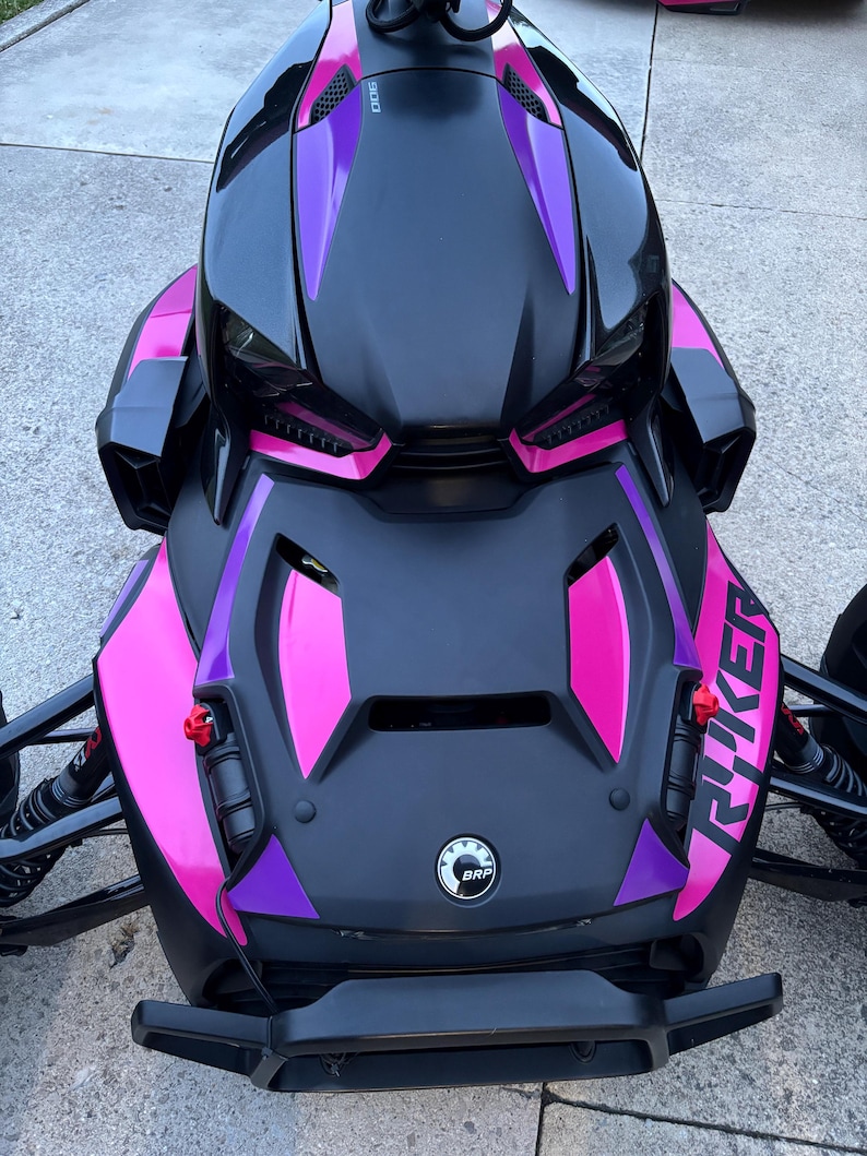 Ryker Front Side Panels Can Am Decal Ryker Motorcycle Custom Vinyl ...