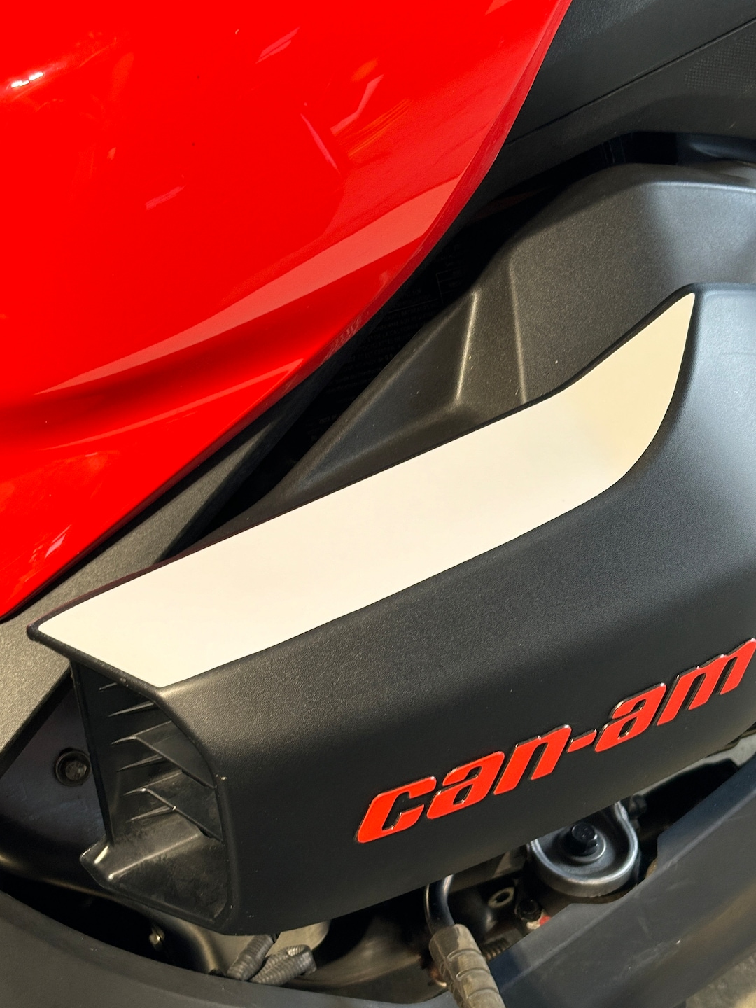 Ryker Can Am Air Intake Topper Decal Ryker Motorcycle Custom Vinyl ...