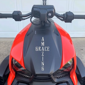 Faith Decals Ryker Spyder Motorcycle Custom Vinyl Decal Christian Theme ...