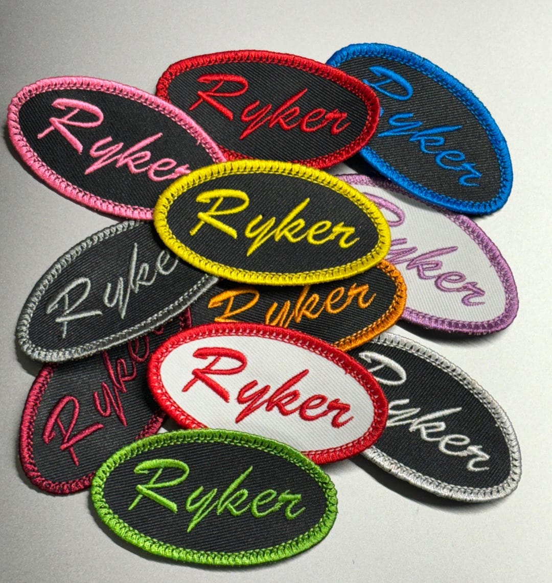 Can Am Ryker Patch Choose Your Color Vintage Nametag Vibe Motorcycle ...