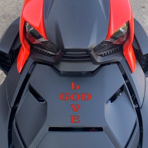 Faith Decals Ryker Spyder Motorcycle Custom Vinyl Decal Christian Theme ...