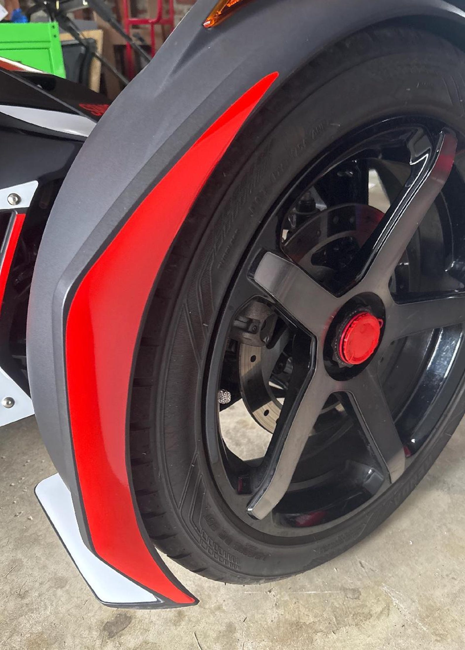 Ryker Can Am Front Fender Side Accent Set of 2 Decals Ryker Motorcycle ...