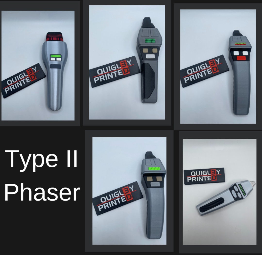 Standard Issue Phaser Type II Prop Replica - Etsy