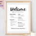 Printable Vacation Rental Sign | Welcome Sign for Airbnb Hosts ...