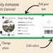 EDITABLE Pack Your Bags Canva Template Printable Airline - Etsy