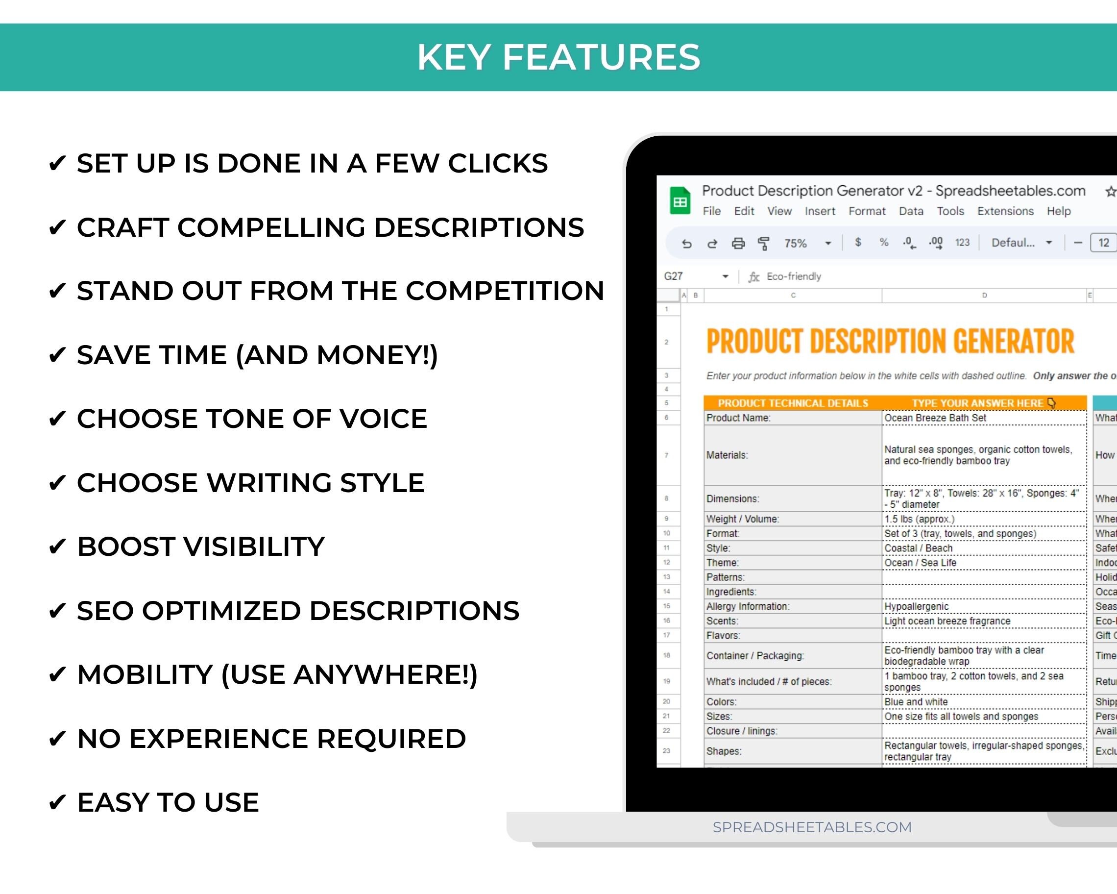Product Description Generator: Craft Unique Descriptions, Boost ...