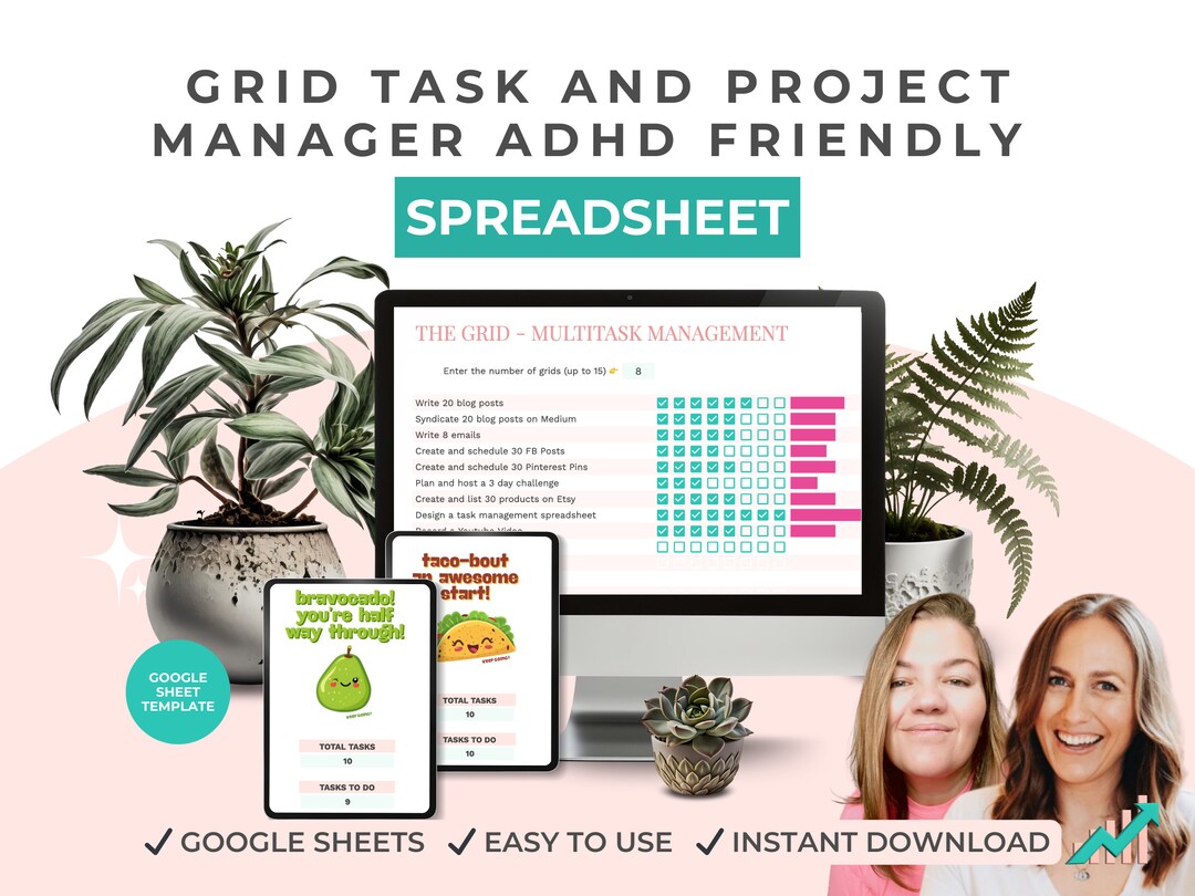 Effective Task Tracker for Project Management, Adhd-friendly Organizer ...