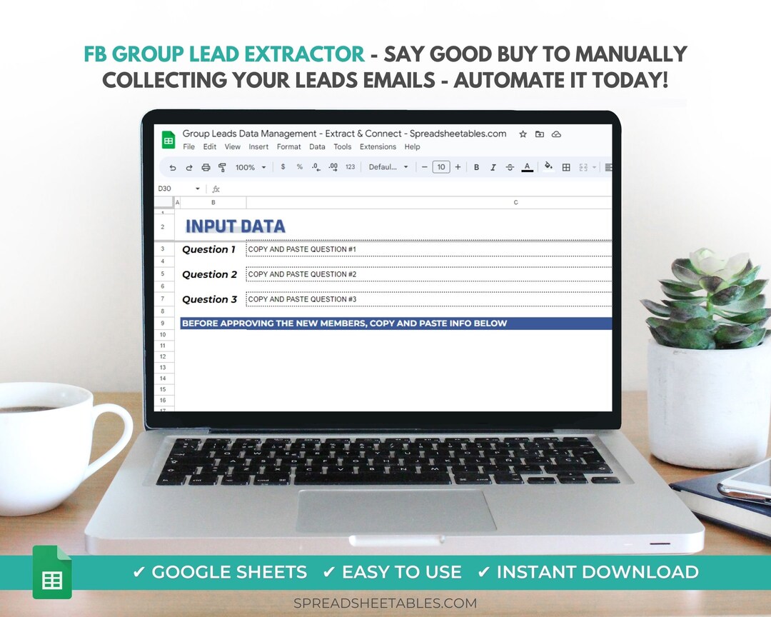 Group Lead Extractor in Google Sheets: Effortlessly Collect Emails for ...