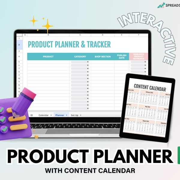 Project Launch Planner - Etsy