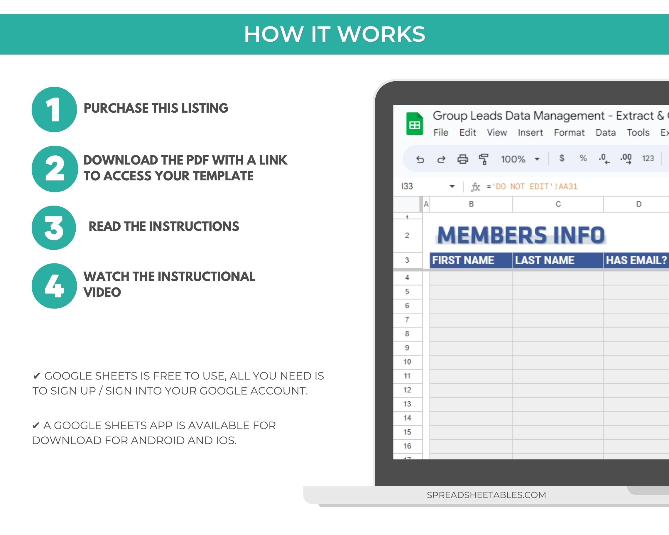 Group Lead Extractor in Google Sheets: Effortlessly Collect Emails for ...