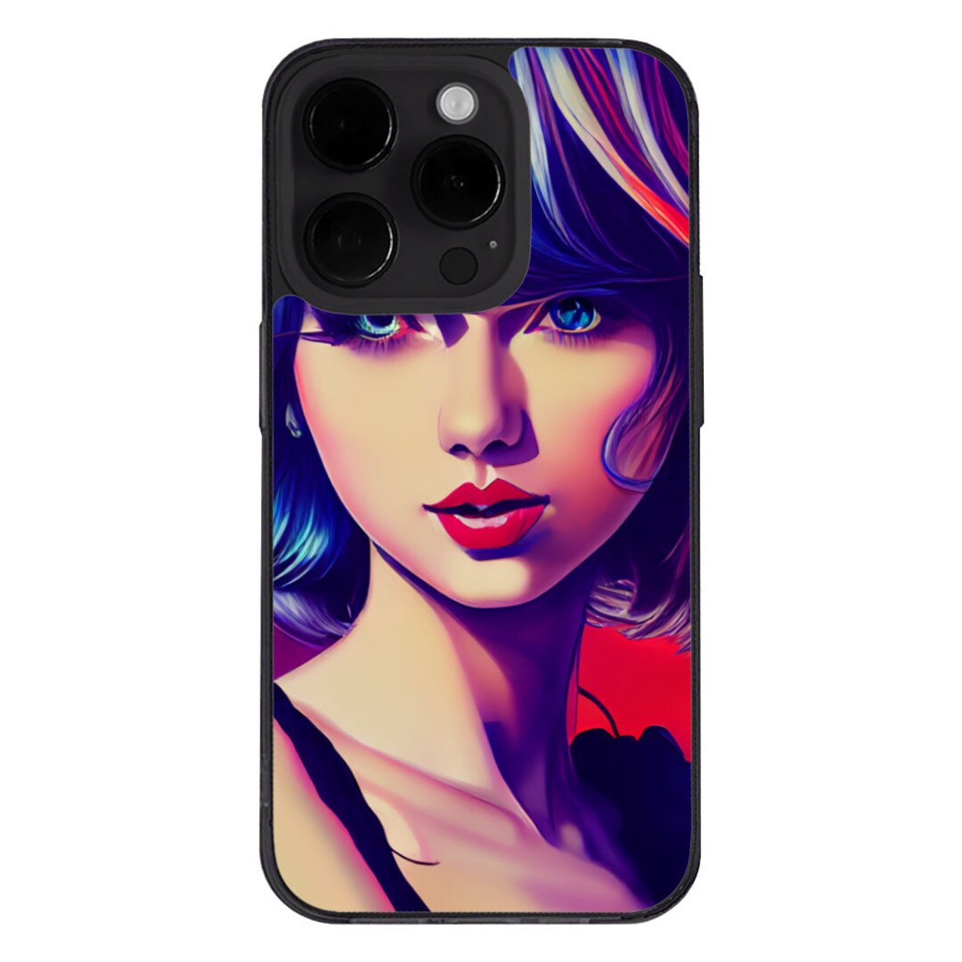 Cartoon Girl iPhone 14 Pro Case Cute Phone Case for iPhone 14 Pro ...