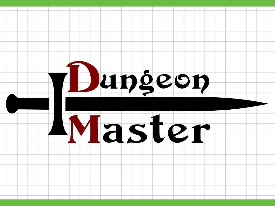 Dungeon Master SVG, Dungeons and Dragons Svg, Dungeon Master, Cut File ...