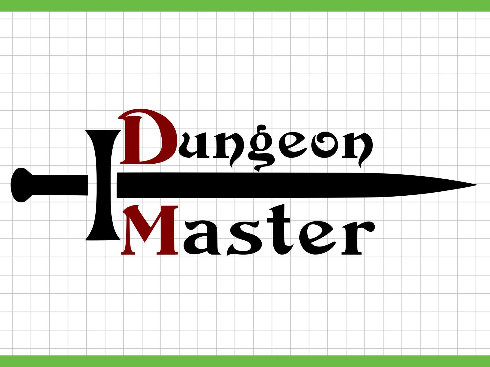 Dungeon Master SVG, Dungeons and Dragons Svg, Dungeon Master, Cut File ...