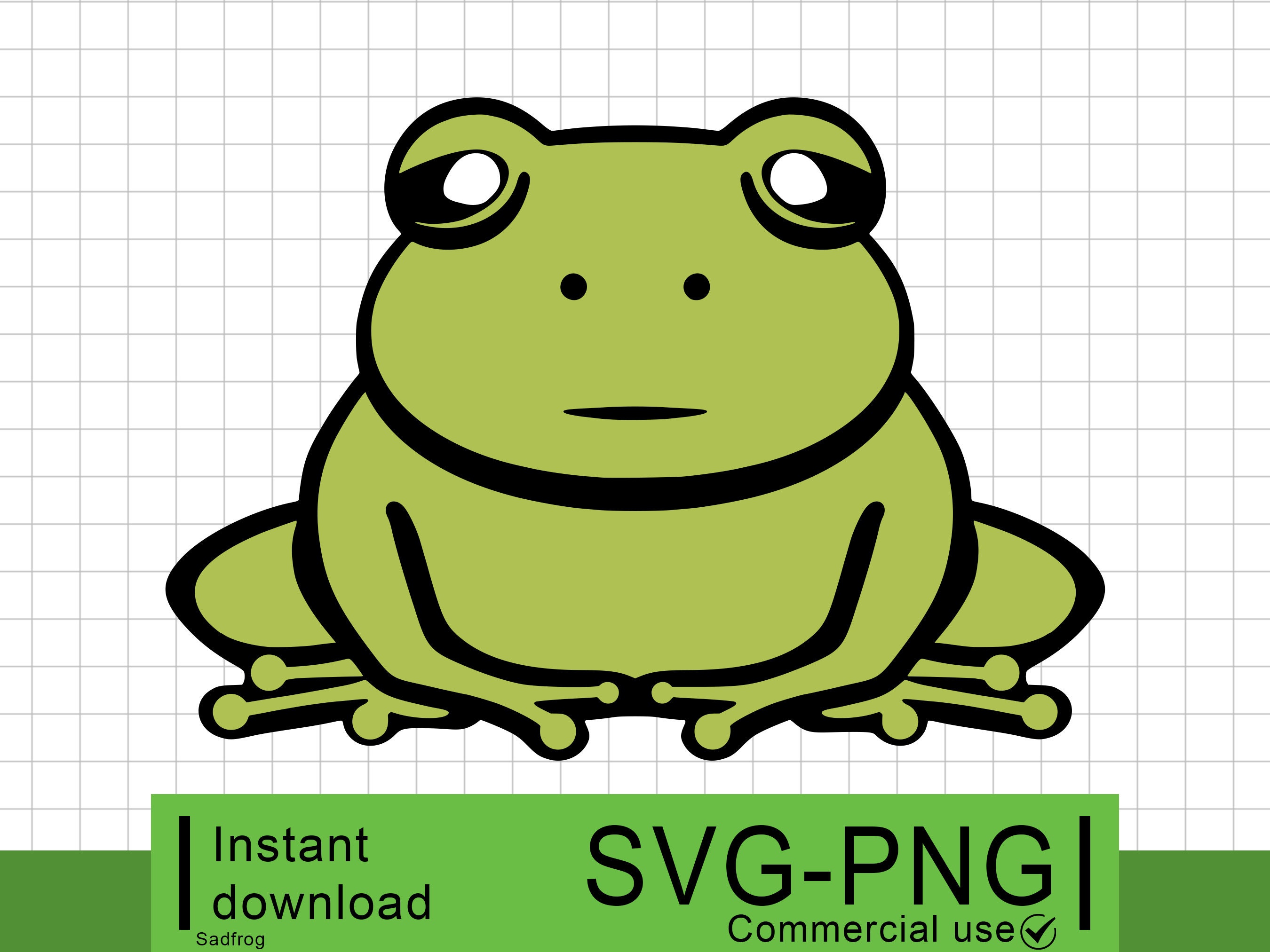Sad Frog Png