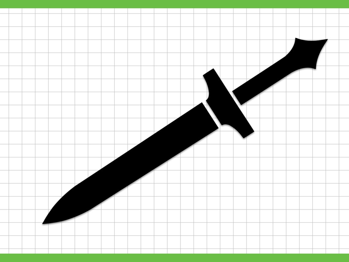 40 Simple Swords Pack Bundle, PNG & SVG, Commercial Use Clipart ...