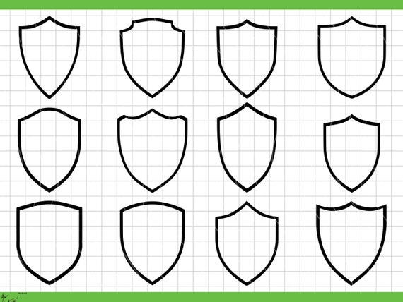 Medieval Shield Outline