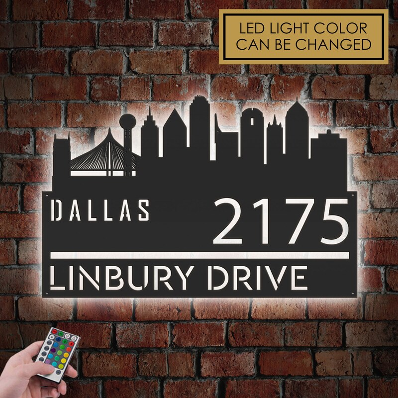 Cricut House Number Signs - Etsy