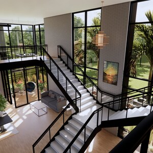 Concept House Design 5 CAD Files & 3D Model Included - Etsy