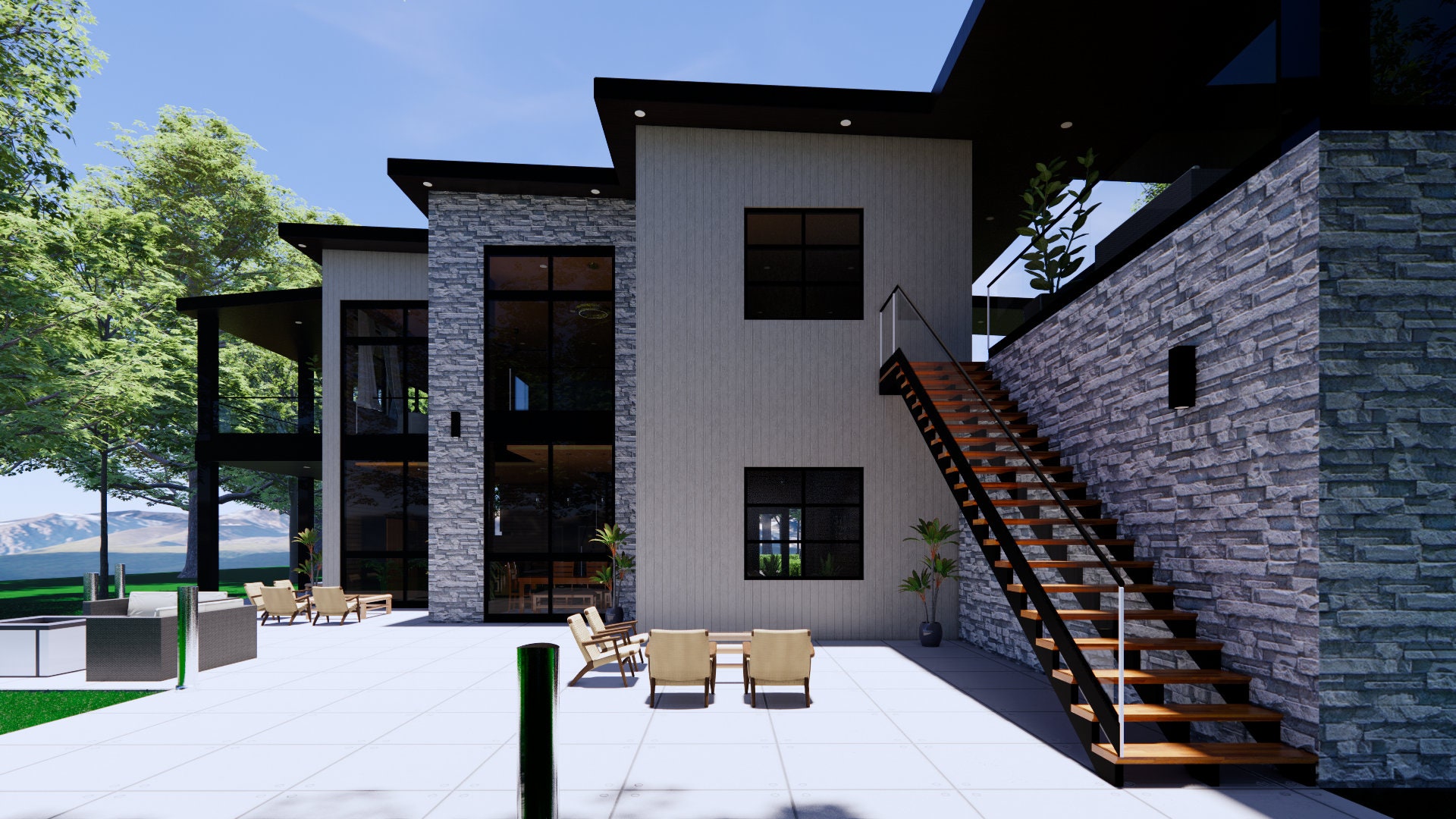 Concept House Design 7 (CAD Files Included) - Etsy