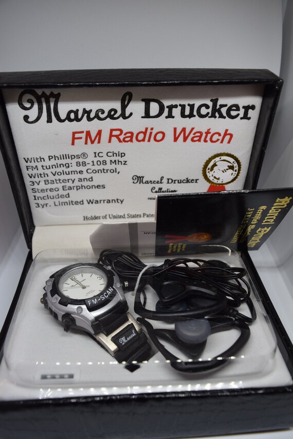 Marcel Drucker FM Radio Watch - Gem