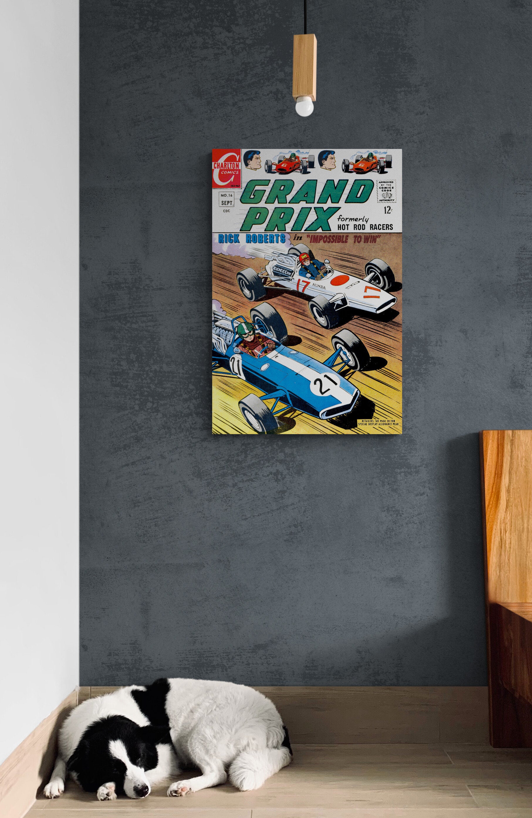 Grand Prix #16, Comic Book Poster - Etsy