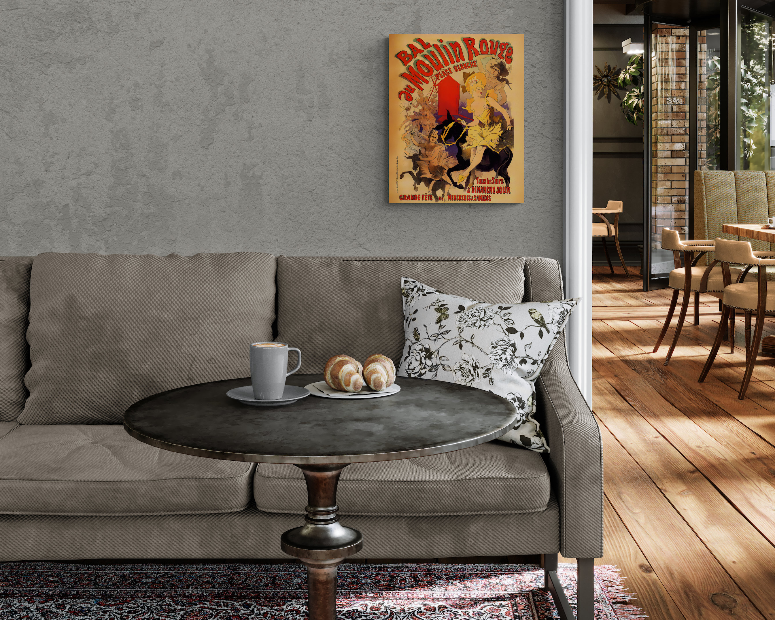 Moulin Rouge, Vintage French Poster - Etsy