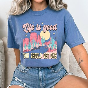 Soft Cotton Stylish Tee, Life is Good T-shirt, Sweatshirt, Hoodie ...