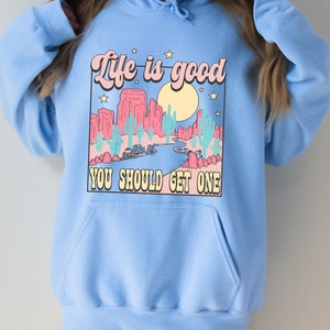 Soft Cotton Stylish Tee, Life is Good T-shirt, Sweatshirt, Hoodie ...