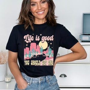 Soft Cotton Stylish Tee, Life is Good T-shirt, Sweatshirt, Hoodie ...