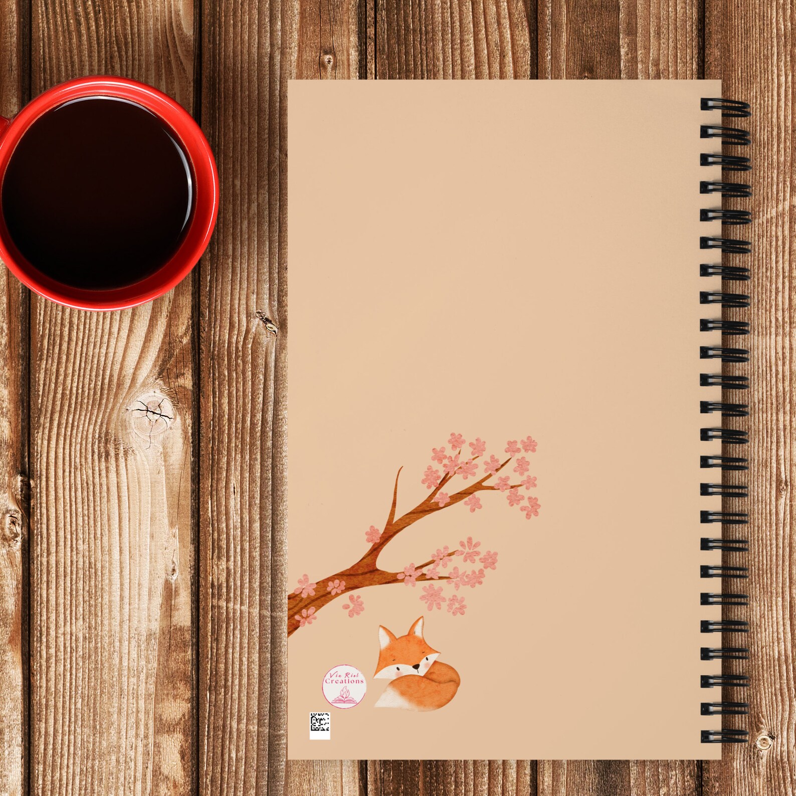 Cute Fox Notebook, Fox Friend Journal, Cute Animal Notebook, Drawing ...