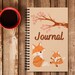Cute Fox Notebook, Fox Friend Journal, Cute Animal Notebook, Drawing ...