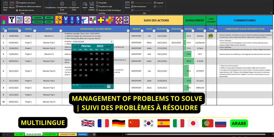 Excel Issue Tracking | Issue Tracker | Excel Issue Tracker Template ...