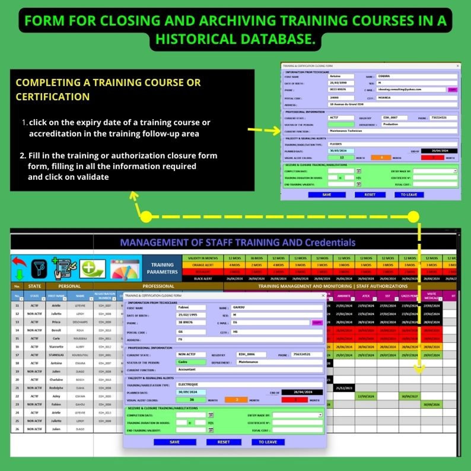 Employee Training Plan & Tracker | Training and Accreditation ...