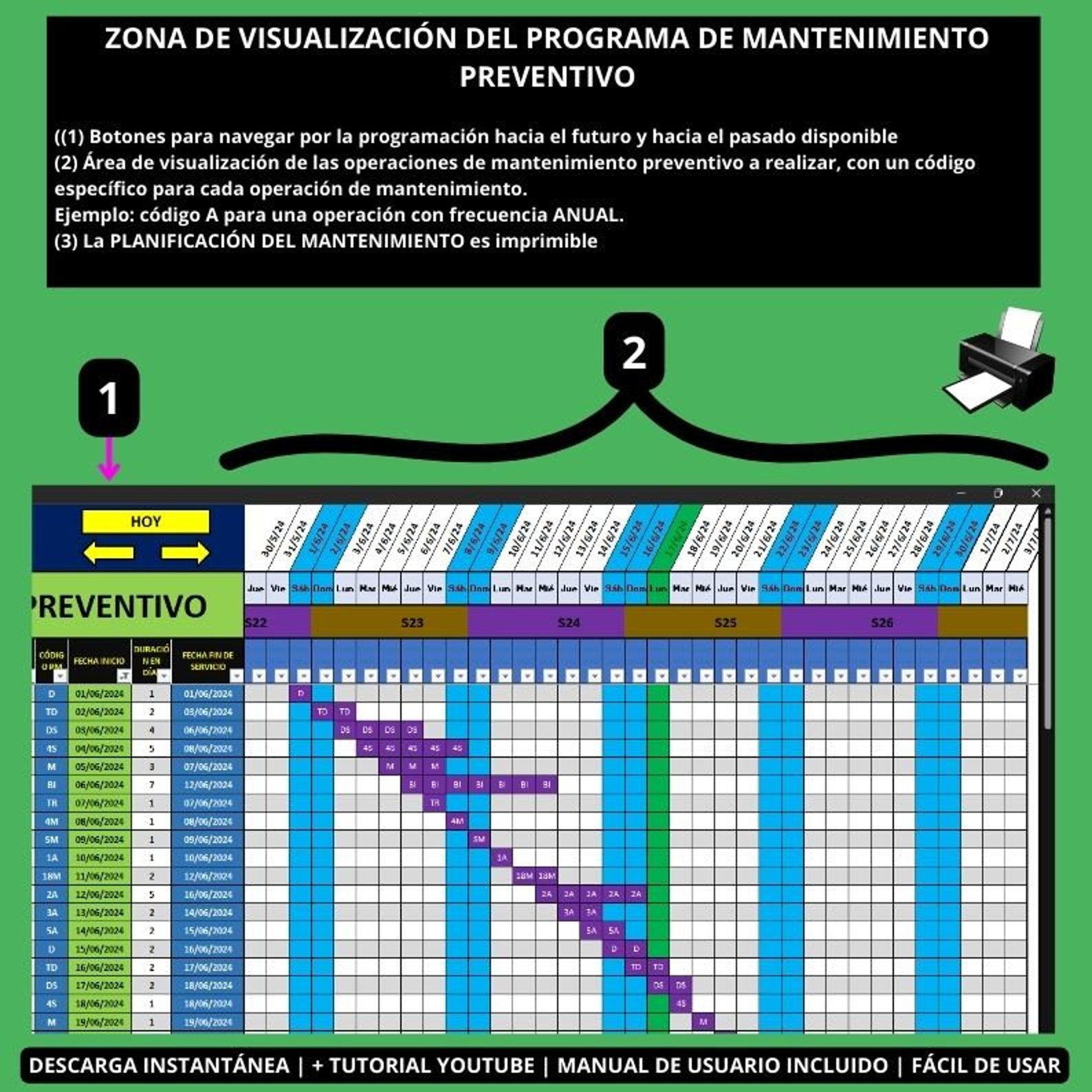Excel Preventive Maintenance | Excel Preventive Maintenance | Excel ...