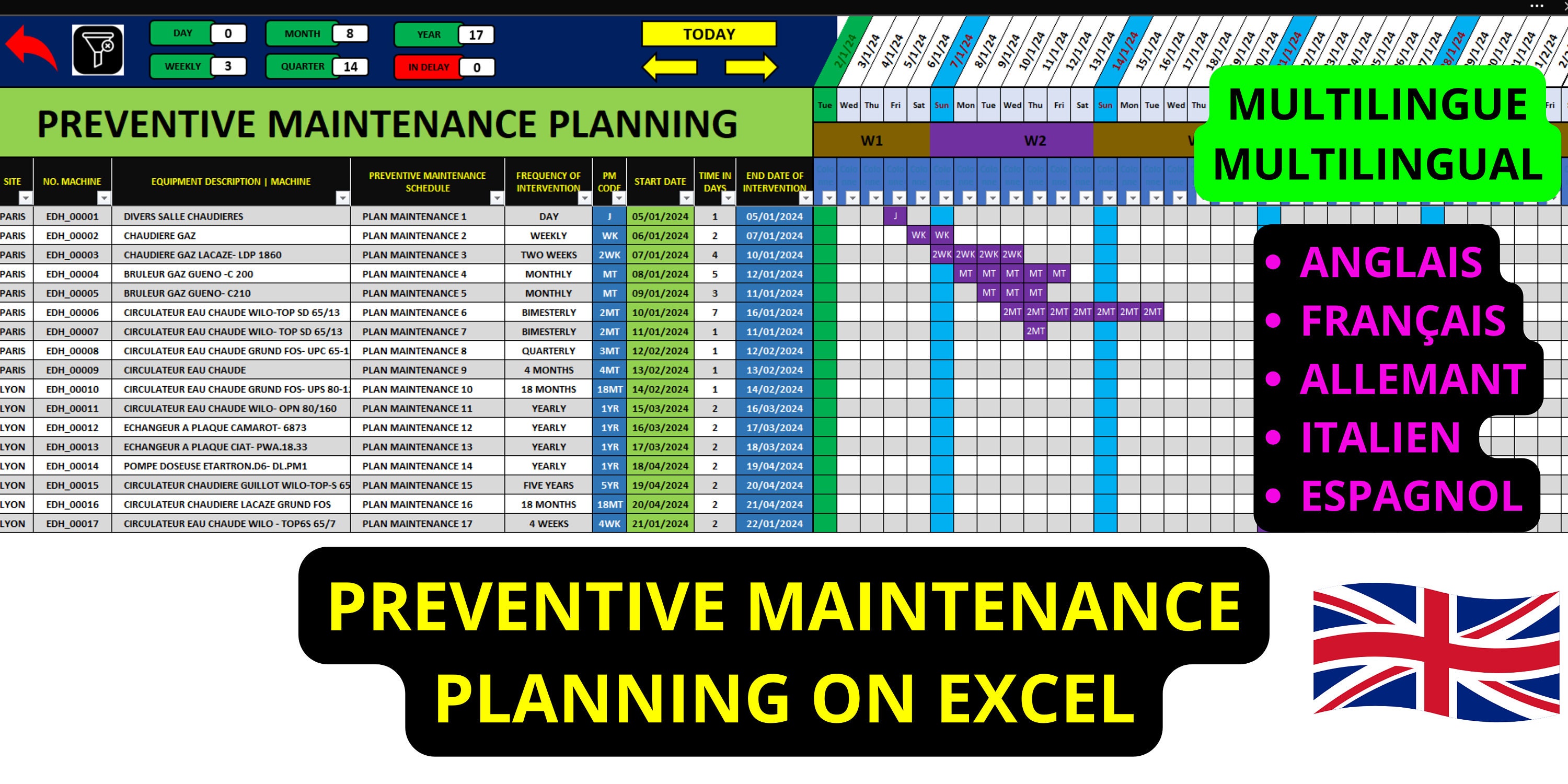 Gestion De La Maintenance Préventive Sur Excel - Excel-Pratique Optimisation et Maîtrise. - Resume