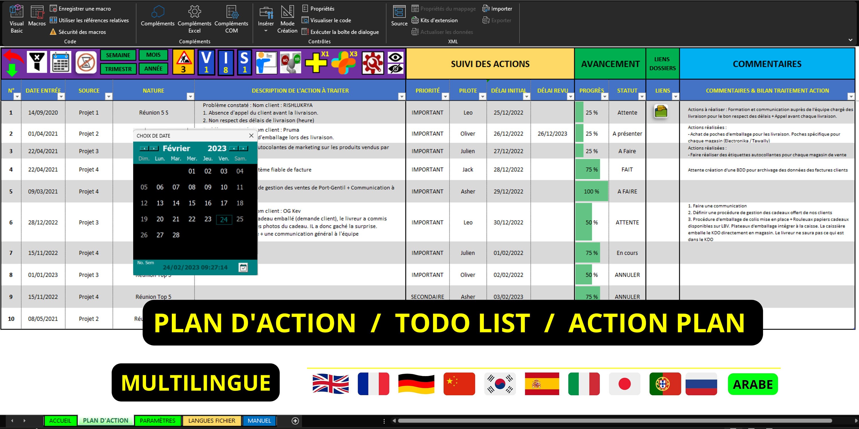 Excel Issue Tracking | Issue Tracker | Excel Issue Tracker Template ...