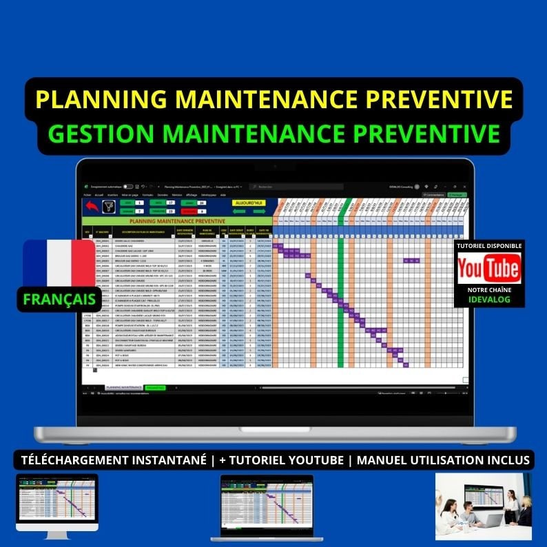 Preventive Maintenance Management on Excel / Preventive Maintenance on ...
