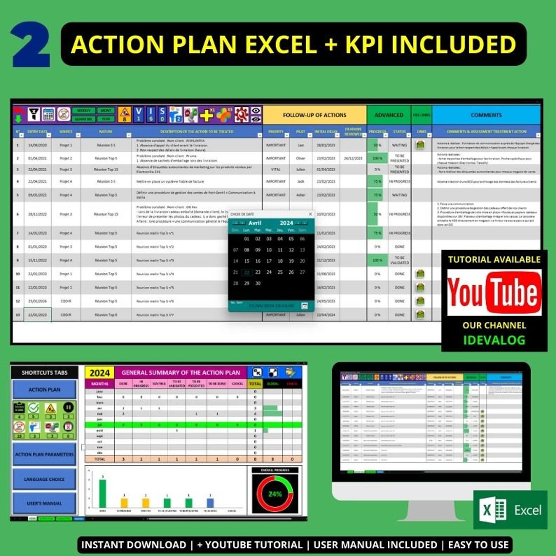 General Services: Preventive Maintenance on Excel + Action Plan on ...